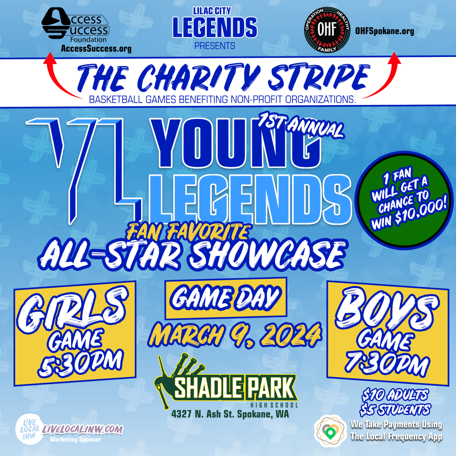 The Charity Strip: Young Legends [Fan Favorite] All-Star Showcase – Lilac City Legends